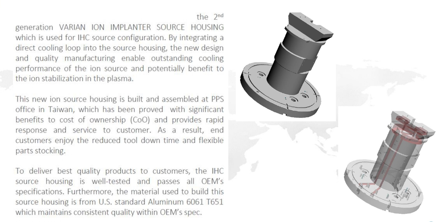 IMPLANTER SOURCE HOUSING, IHC SOURCE